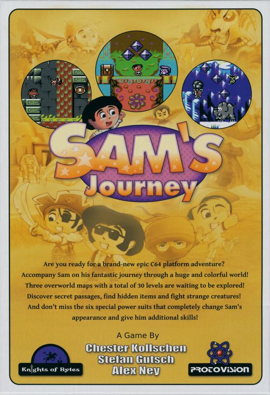 Sam's Journey cover or packaging material - MobyGames