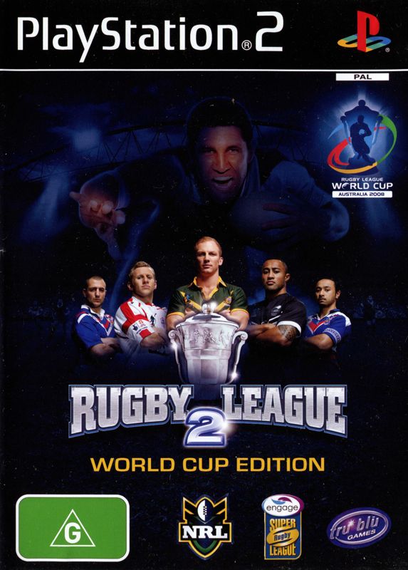 Rugby League 2: World Cup Edition cover or packaging material - MobyGames