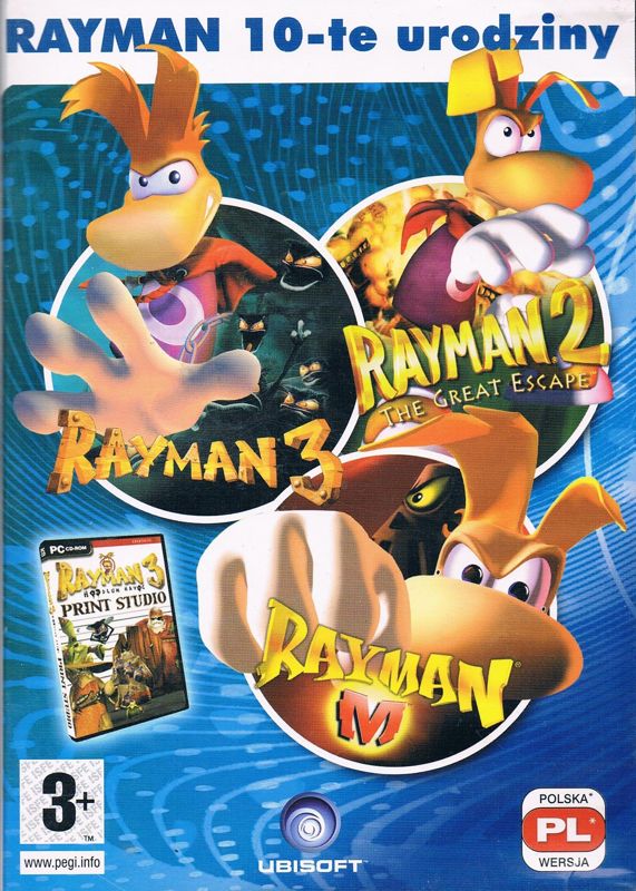 Rayman: 10th Anniversary Collection cover or packaging material - MobyGames