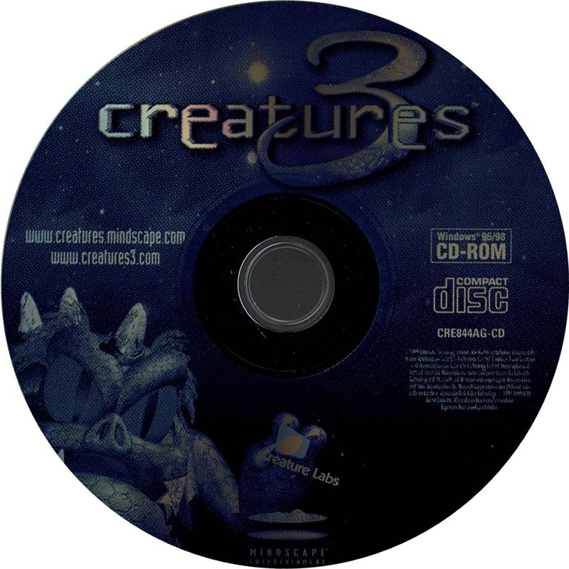 Creatures 3 cover or packaging material - MobyGames