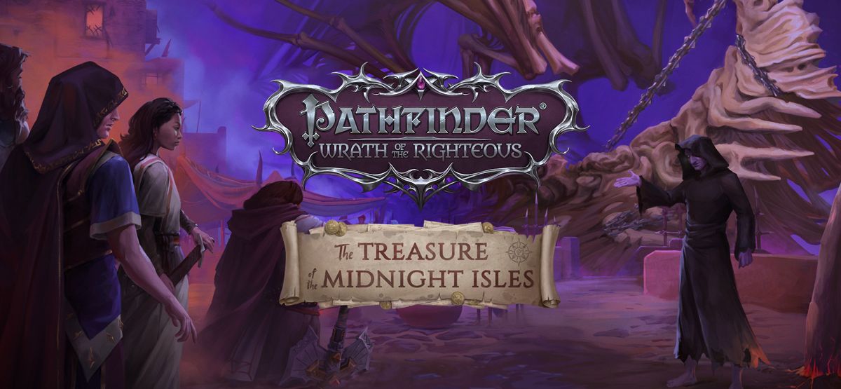 Pathfinder: Wrath of the Righteous - The Treasure of the Midnight Isles cover or packaging ...