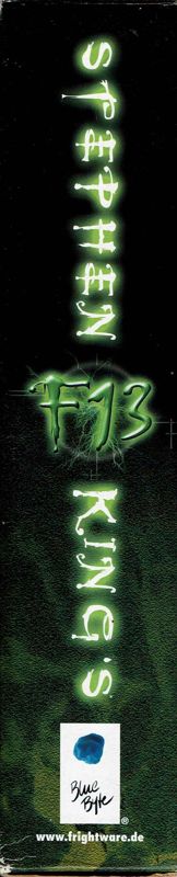Stephen King's F13: Ctrl, Alt, ...Shiver cover or packaging material ...