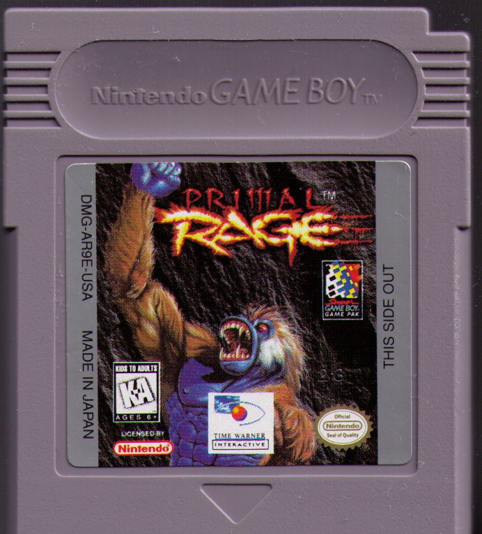 Primal Rage cover or packaging material - MobyGames