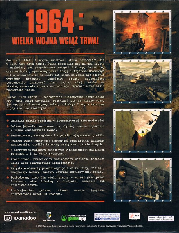 Iron Storm cover or packaging material - MobyGames