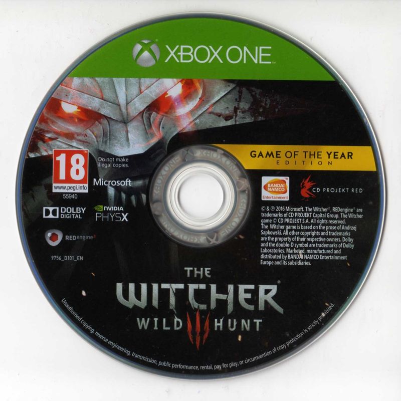 The Witcher 3: Wild Hunt - Complete Edition cover or packaging material ...