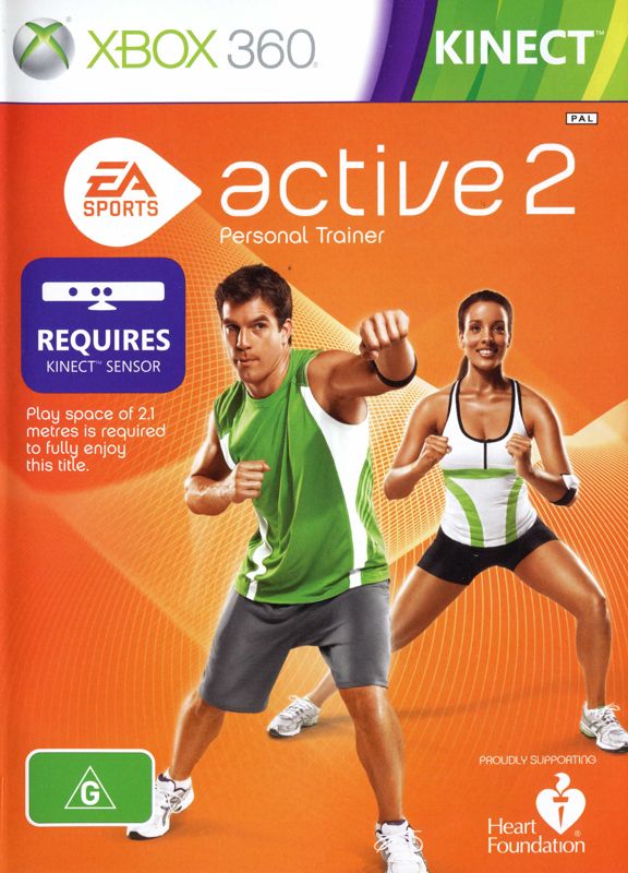 EA Sports Active 2 cover or packaging material - MobyGames