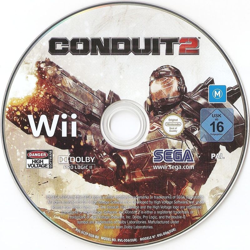 Conduit 2 cover or packaging material - MobyGames