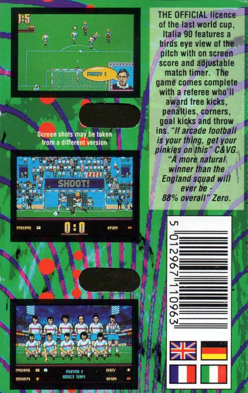 Rick Davis's World Trophy Soccer cover or packaging material - MobyGames