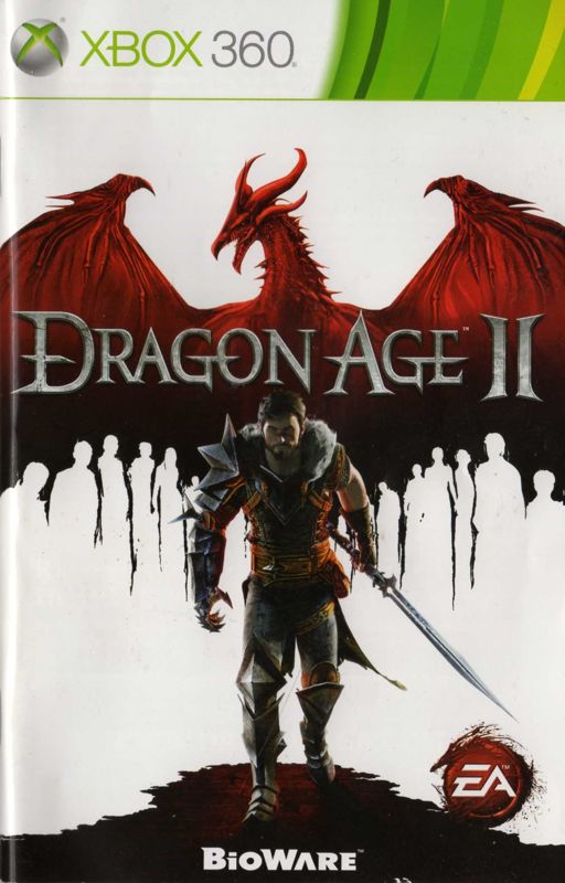 Dragon Age II cover or packaging material - MobyGames