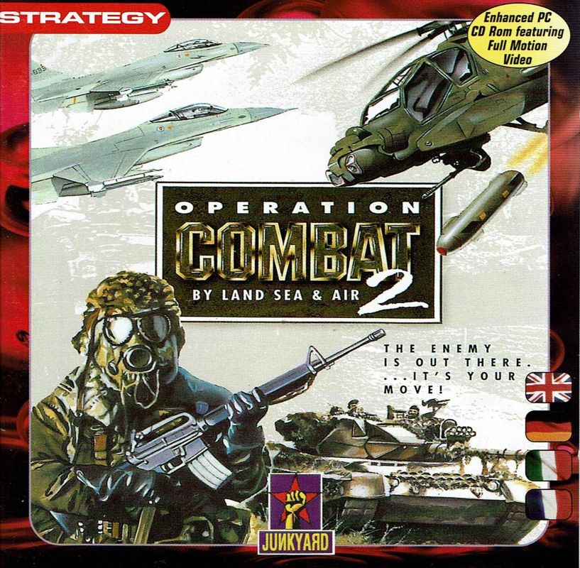 Operation Combat II: By Land, Sea & Air cover or packaging material ...