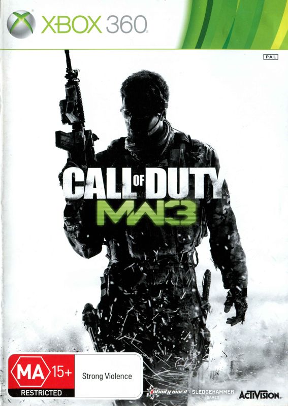 Call of Duty: MW3 cover or packaging material - MobyGames