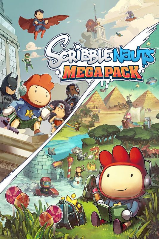 Scribblenauts Mega Pack cover or packaging material - MobyGames