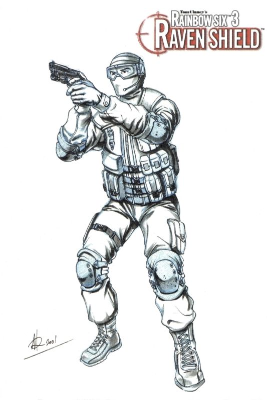 Tom Clancy's Rainbow Six 3: Raven Shield cover or packaging material ...