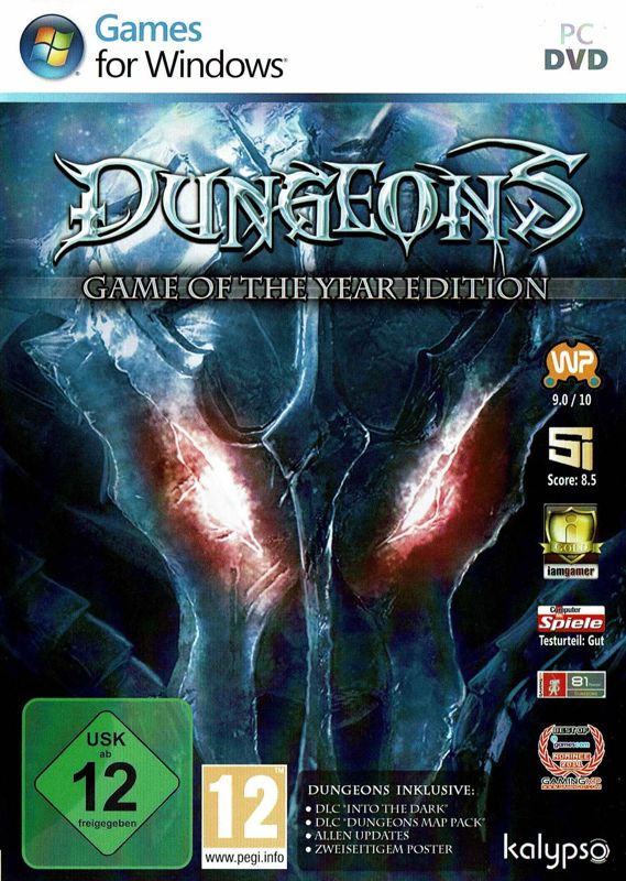 Dungeons: Game of the Year Edition cover or packaging material - MobyGames