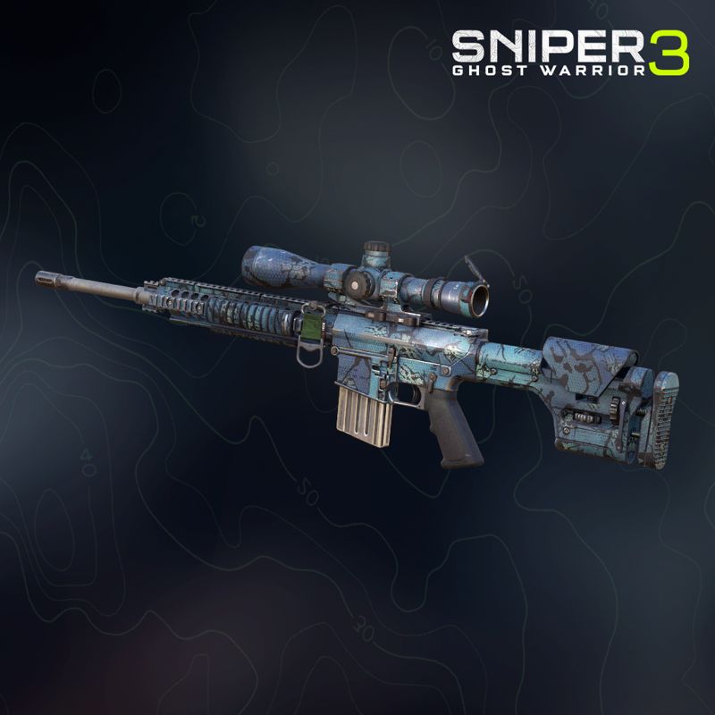 Sniper: Ghost Warrior 3 - Weapon Skin: Hexagon Ice (2017) - MobyGames