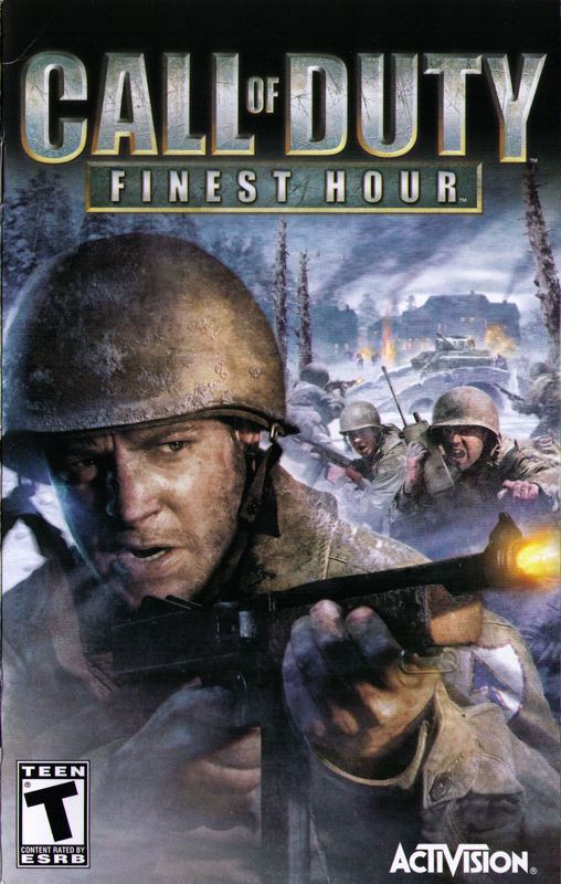 Call of Duty: Finest Hour cover or packaging material - MobyGames