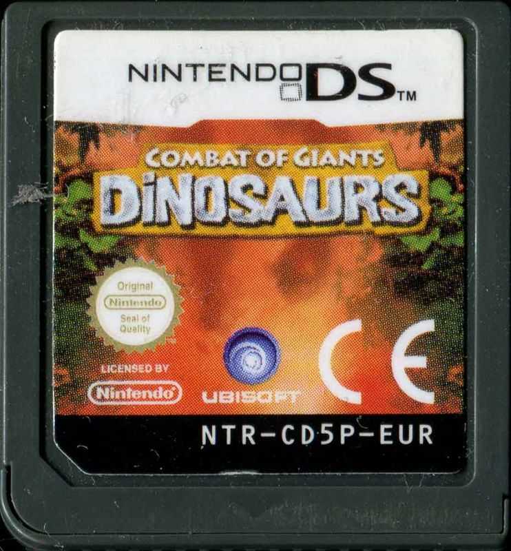Battle of Giants: Dinosaurs cover or packaging material - MobyGames