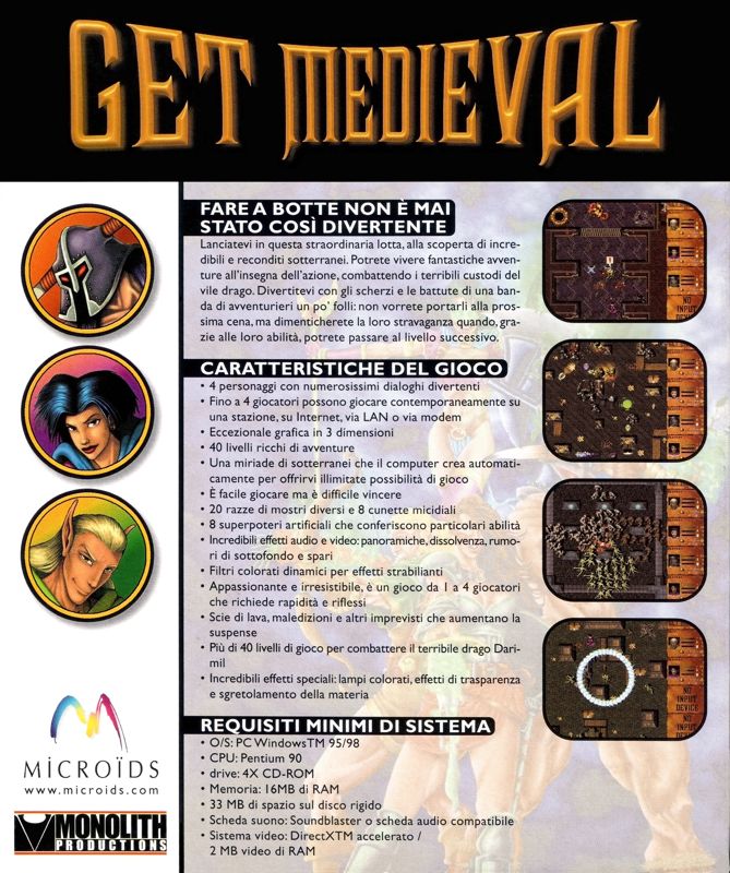 Get Medieval cover or packaging material - MobyGames