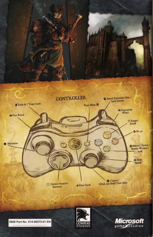 Fable II cover or packaging material - MobyGames