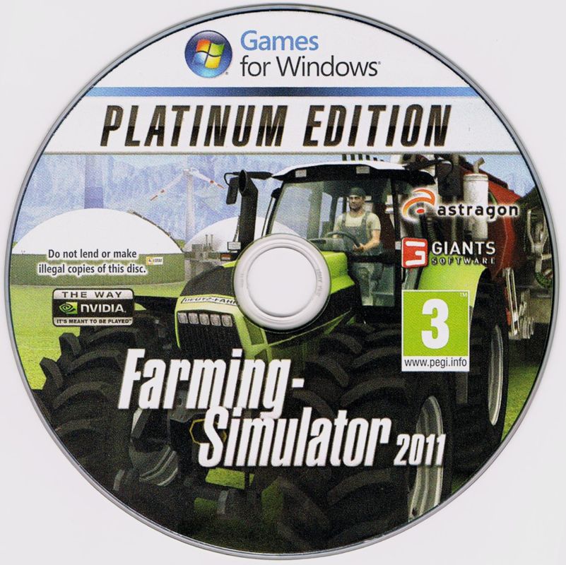 Farming-Simulator 2011: Platinum Edition cover or packaging material ...