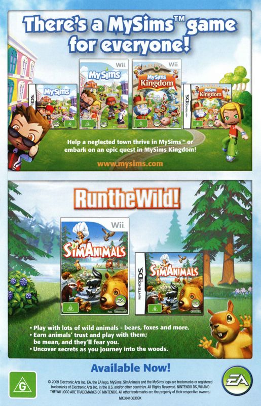 MySims: Party cover or packaging material - MobyGames