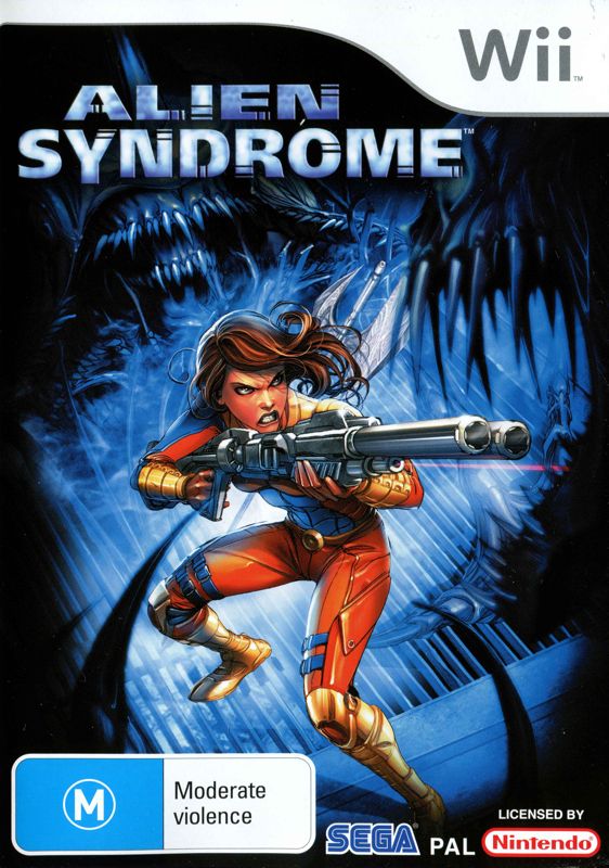 Alien Syndrome cover or packaging material - MobyGames