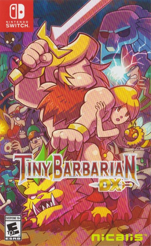Tiny Barbarian DX cover or packaging material - MobyGames
