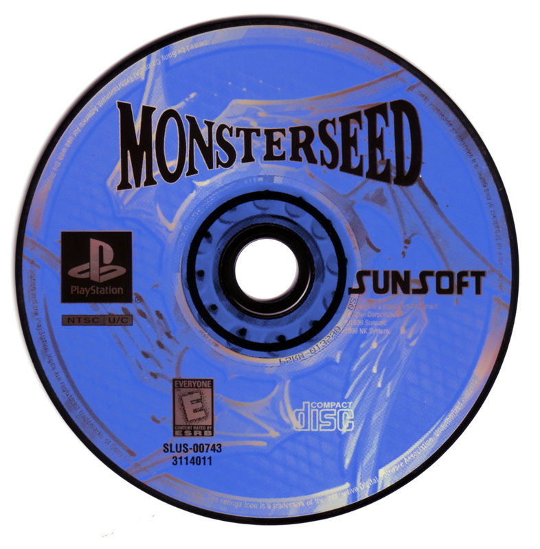 Monster Seed cover or packaging material - MobyGames