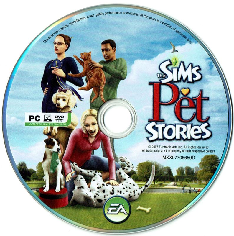 The Sims: Pet Stories cover or packaging material - MobyGames