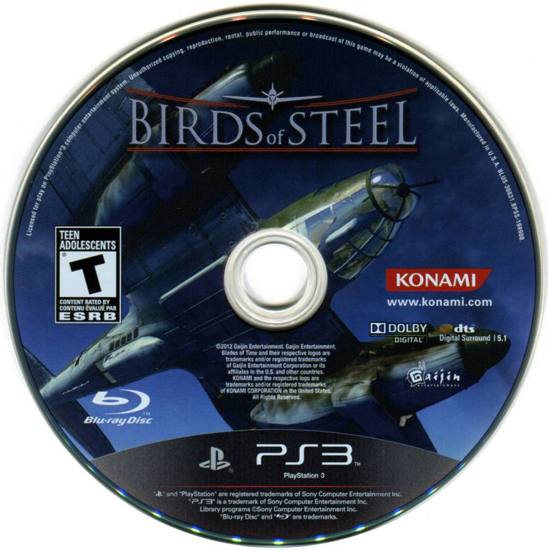 Birds of Steel cover or packaging material - MobyGames