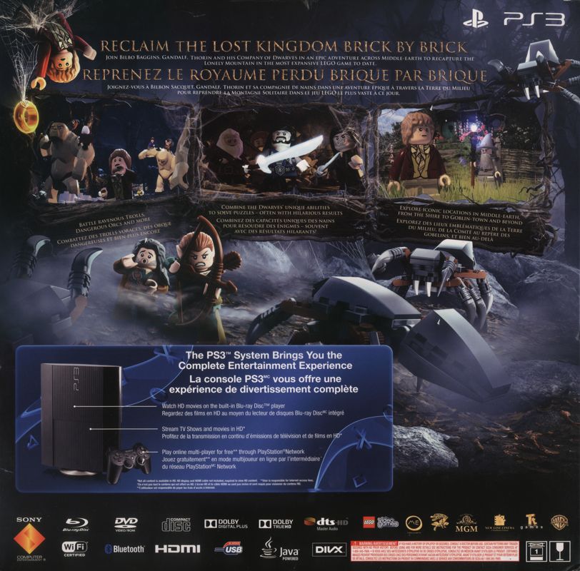 LEGO The Hobbit cover or packaging material - MobyGames