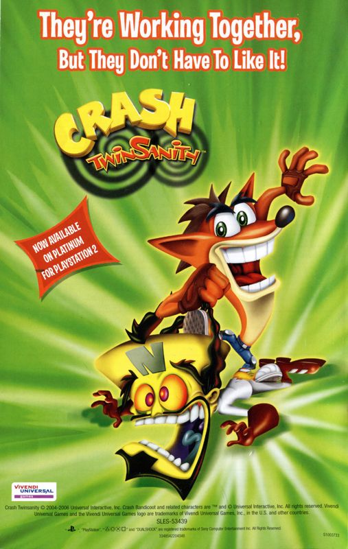 Crash Tag Team Racing cover or packaging material - MobyGames