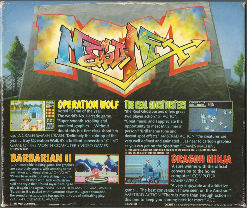 Mega Mix cover or packaging material - MobyGames