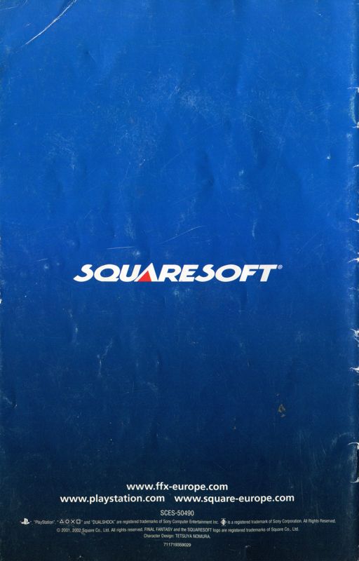 Final Fantasy X cover or packaging material - MobyGames