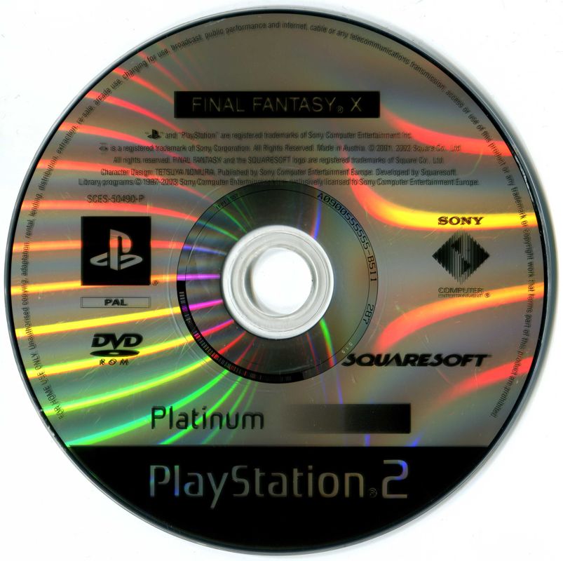 Final Fantasy X cover or packaging material - MobyGames