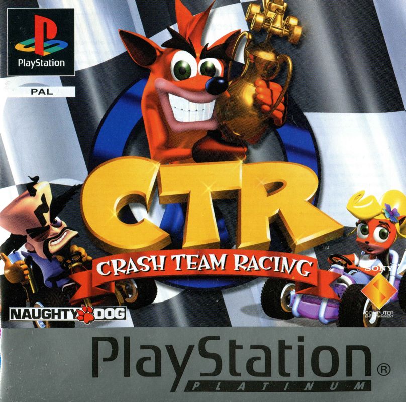CTR: Crash Team Racing cover or packaging material - MobyGames