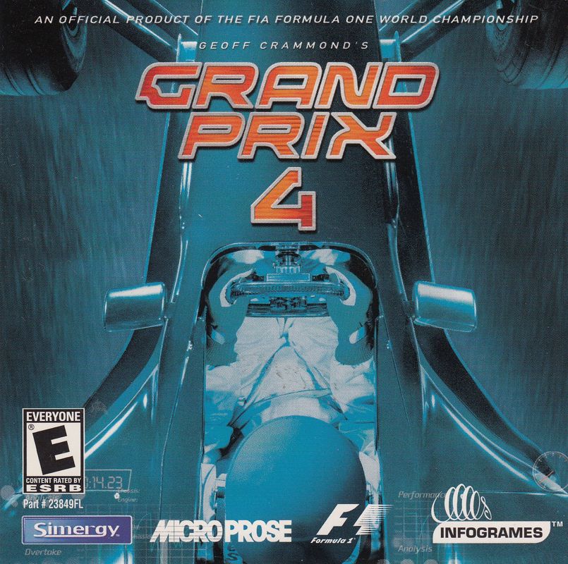 Grand Prix 4 cover or packaging material - MobyGames