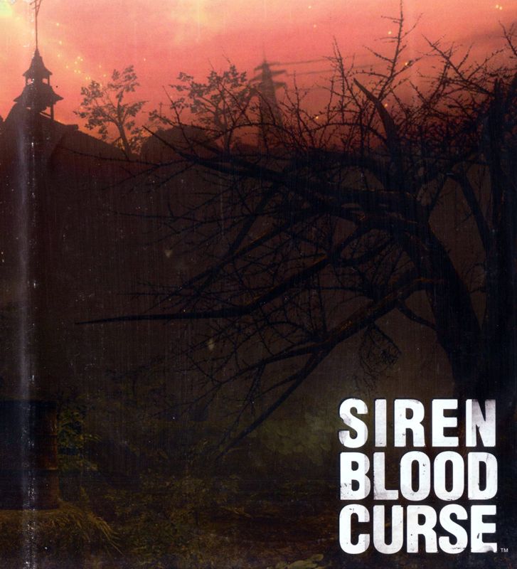Siren: Blood Curse cover or packaging material - MobyGames