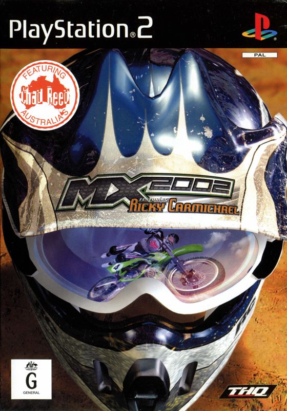 MX 2002 featuring Ricky Carmichael cover or packaging material - MobyGames