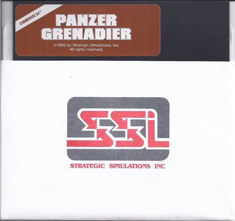 Panzer Grenadier cover or packaging material - MobyGames