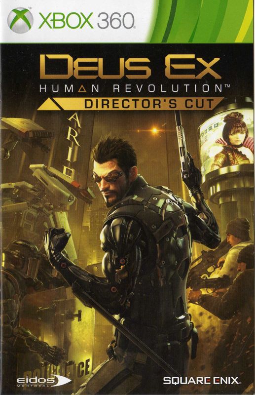 Deus Ex: Human Revolution - Director's Cut cover or packaging material ...