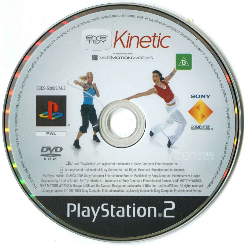 EyeToy: Kinetic cover or packaging material - MobyGames