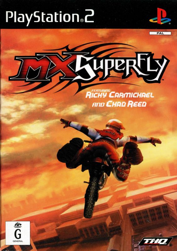 MX Superfly Featuring Ricky Carmichael cover or packaging material ...