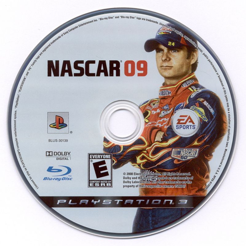 NASCAR 09 cover or packaging material - MobyGames