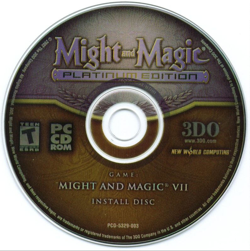 Might and Magic: Platinum Edition cover or packaging material - MobyGames