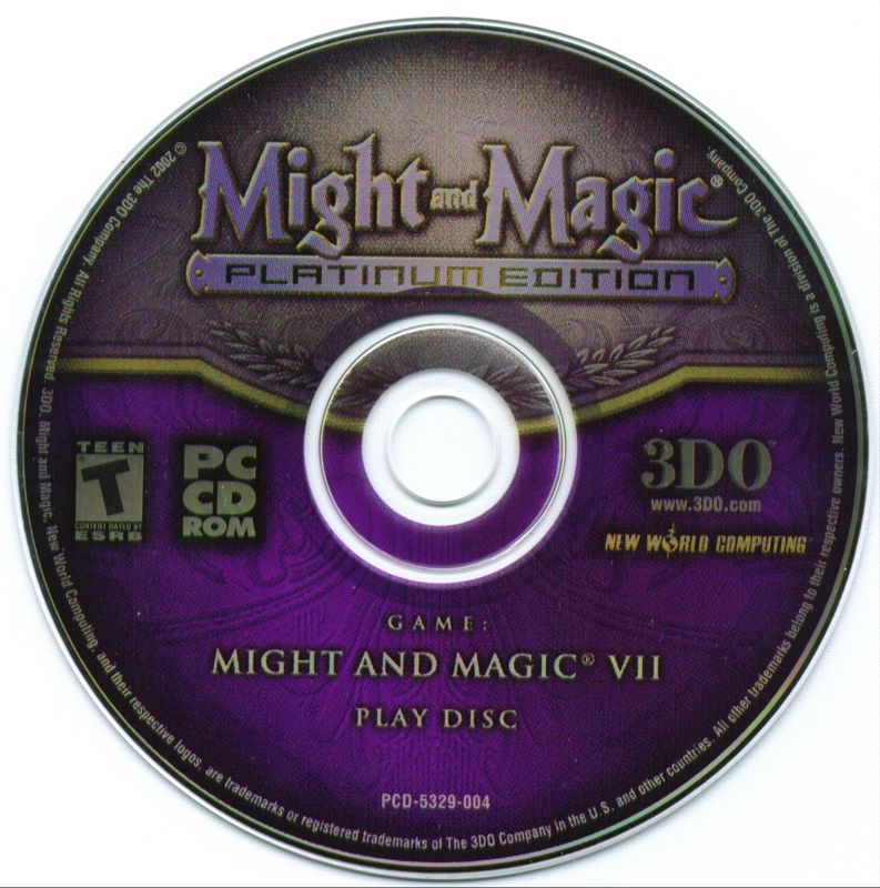 Might and Magic: Platinum Edition cover or packaging material - MobyGames