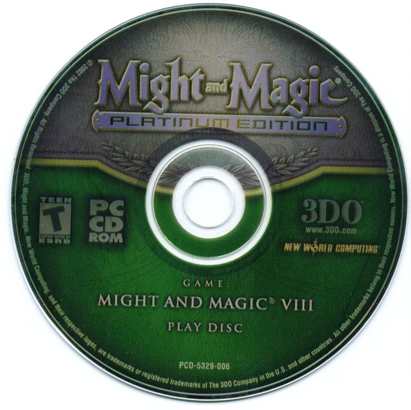 Might and Magic: Platinum Edition cover or packaging material - MobyGames