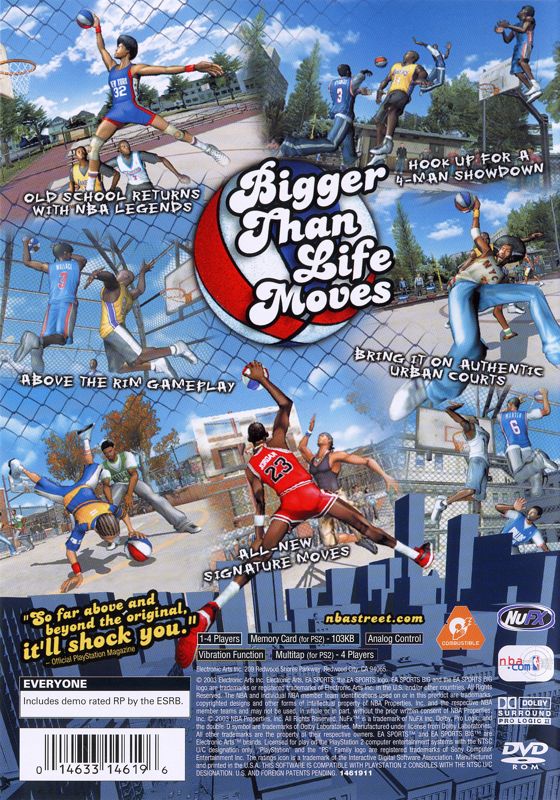 NBA Street Vol. 2 cover or packaging material - MobyGames