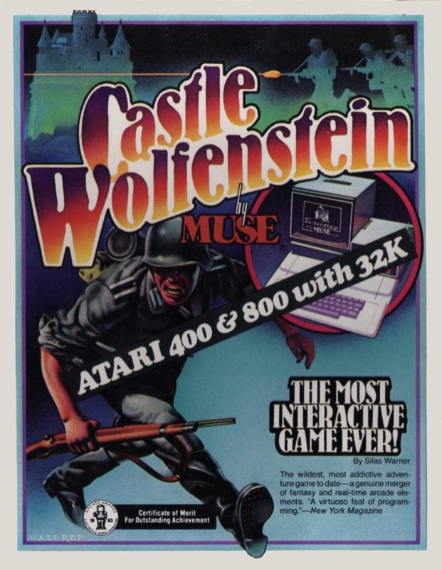 Castle Wolfenstein cover or packaging material - MobyGames