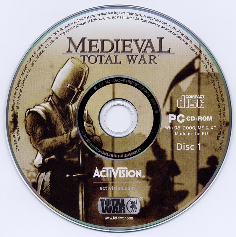 Medieval: Total War cover or packaging material - MobyGames